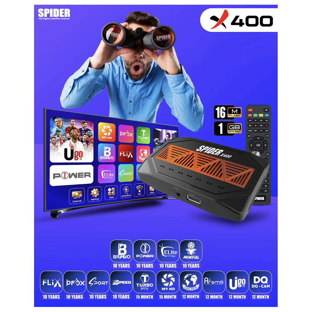 Spider X400 Receiver - Best Prices | ActionMobile
