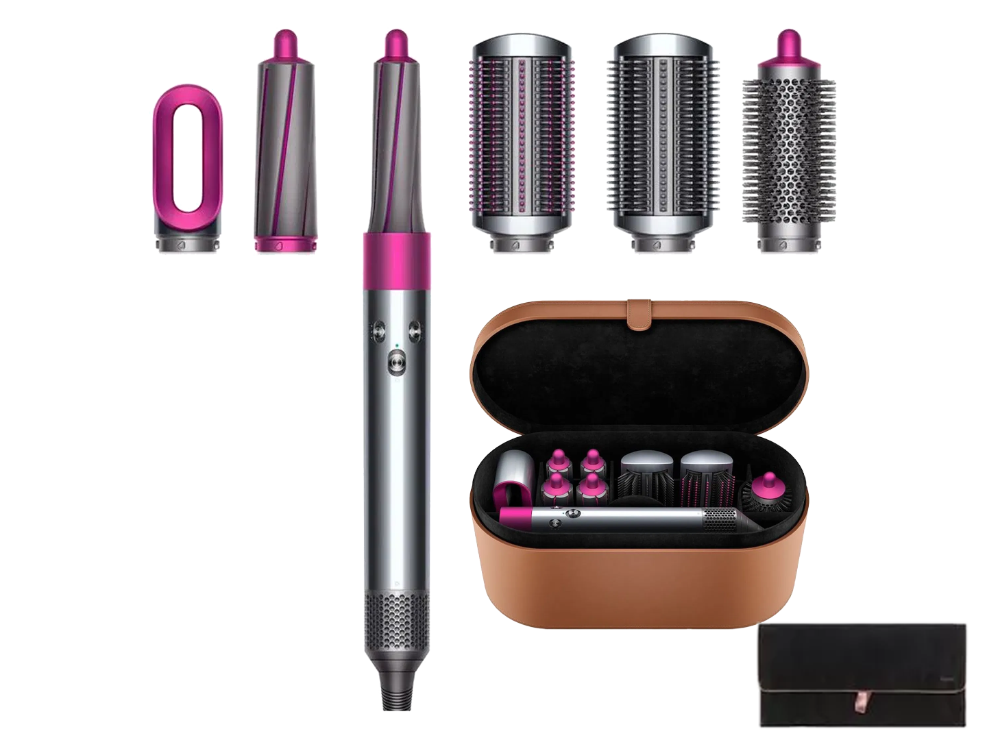 Dyson Air-Wrap HS-01 Multifunction Comb Hair Dryer Set (Travel Bag ...